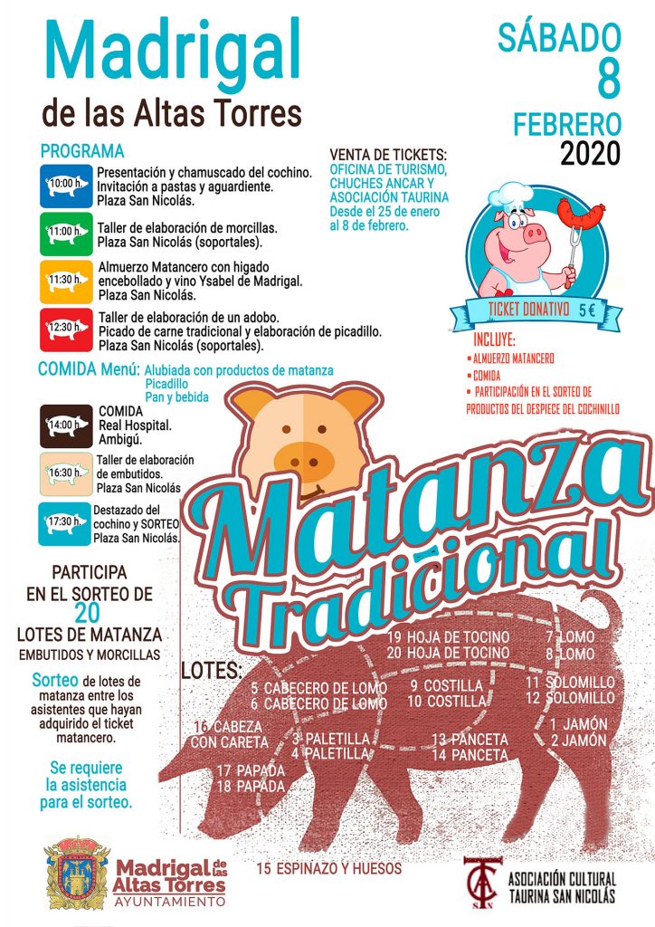 Celebración de la Matanza Tradicional 2020 | Ayuntamiento de Madrigal ...